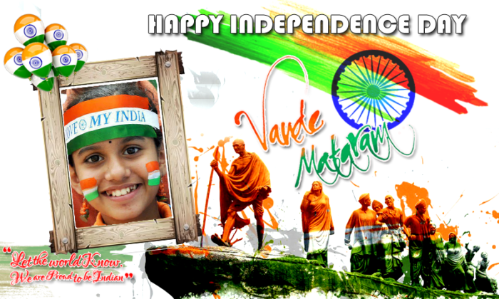 Independence Day Photo Frame - Create Your Own Photo for 15th August